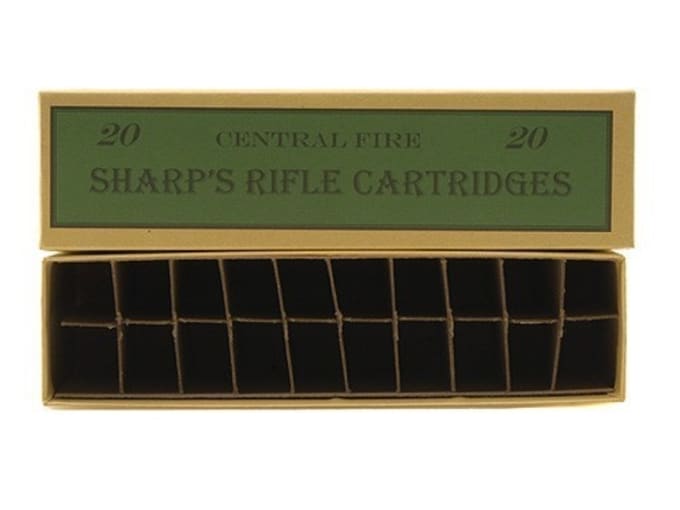 Cheyenne Pioneer Cartridge Box Sharps Rifle Chipboard 5PK