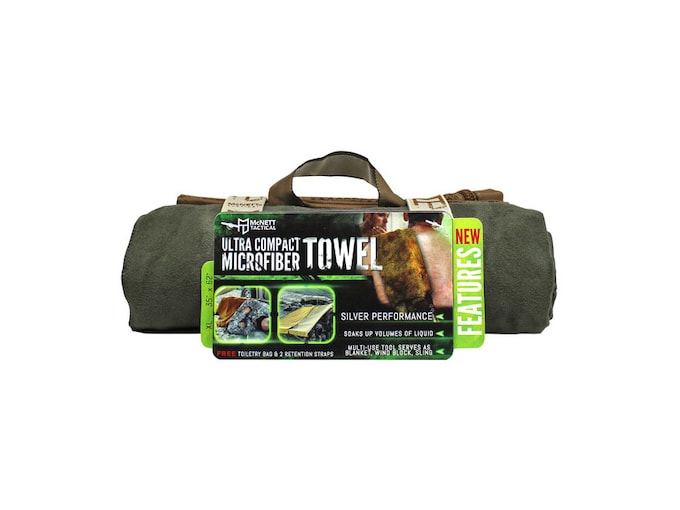 McNett Tactical Microfiber Large Towel 30 x 50 OD Green