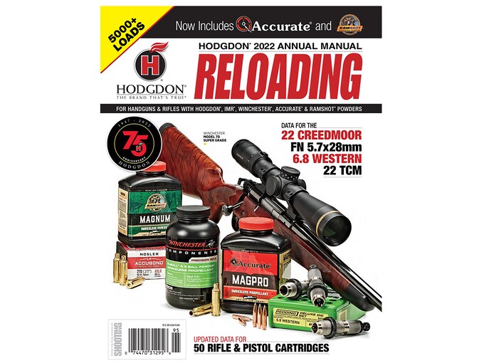 Hodgdon 2022 Annual Reloading Manual