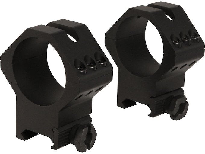 Weaver 34mm Tactical 6-Hole Picatinny Rings Matte Extra-High