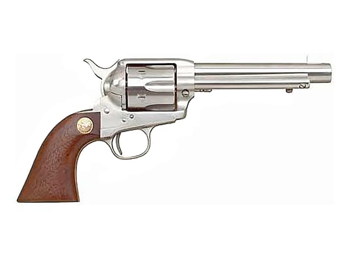 Cimarron Firearms Stainless Frontier Revolver 45 Colt (Long Colt) 5.5