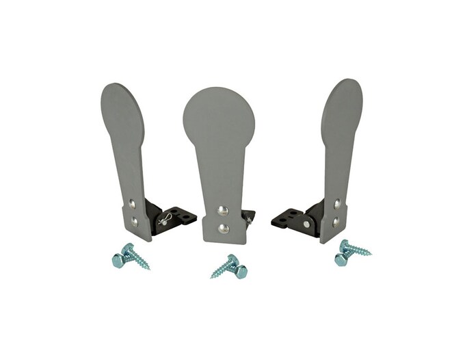 Challenge Targets Handgun Auto-Reset Popper Plates Steel Set of 3