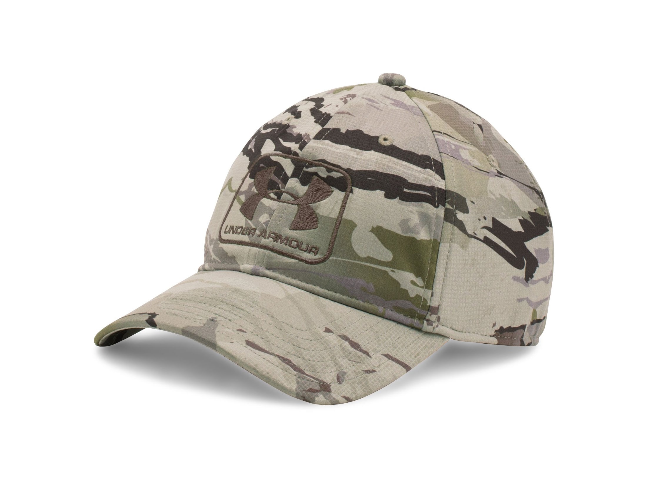 Under armour camo stretch fit cap store
