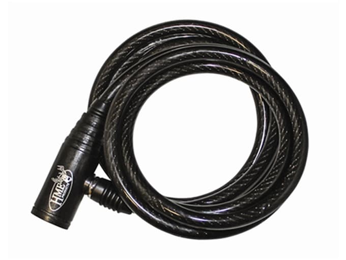 HME Treestand Cable Lock 6' Steel Black 3PK