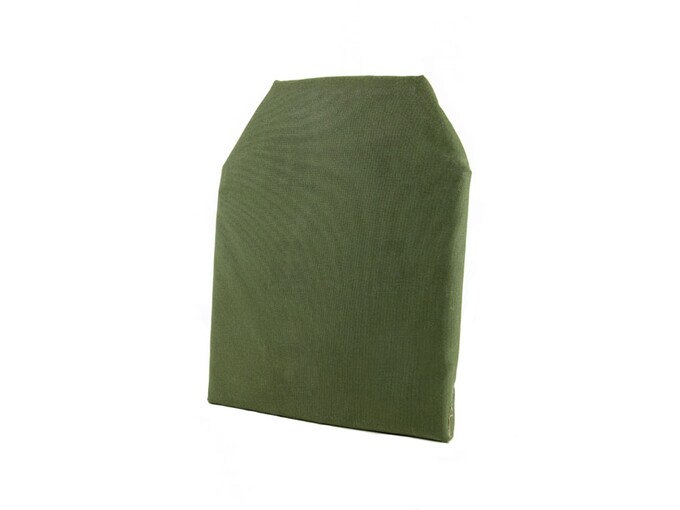 AR500 Armor Spall & Fragmentation Shield Shooter's Cut 10 x 12 Nylon