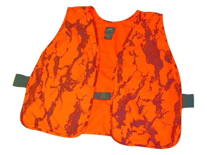 Natural Gear Hunter's Safety Vest Polyester Natural Gear Blaze Orange