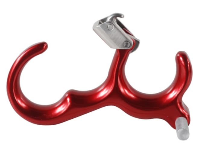Scott Archery Longhorn III Hand Held Bow Release Aluminum Red
