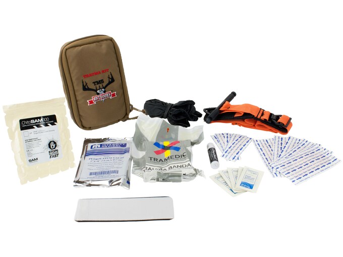 TMS Outdoors Hunter Operator Advanced Trauma Kit Tan