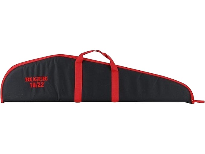 Ruger Scoped Rifle Case 40 Nylon Black Red Trim