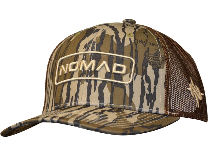 Nomad Camo Hunter Trucker Cap Mossy Oak Shadow Leaf