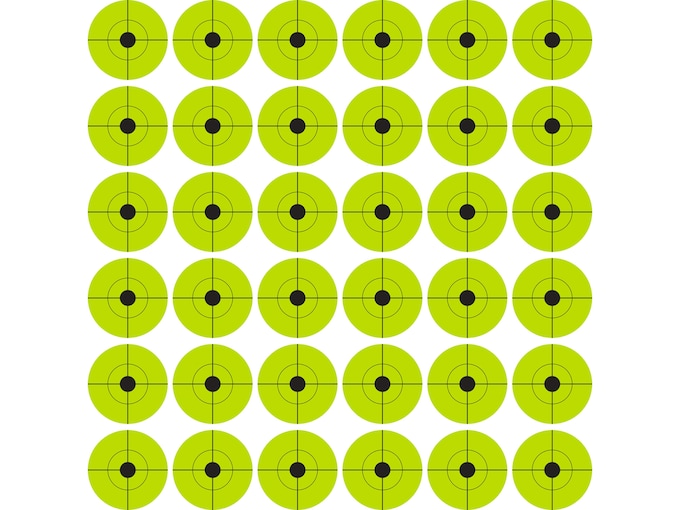 U.S. Ballistics Targets 1 Fluorescent Lime Green 100PK 8