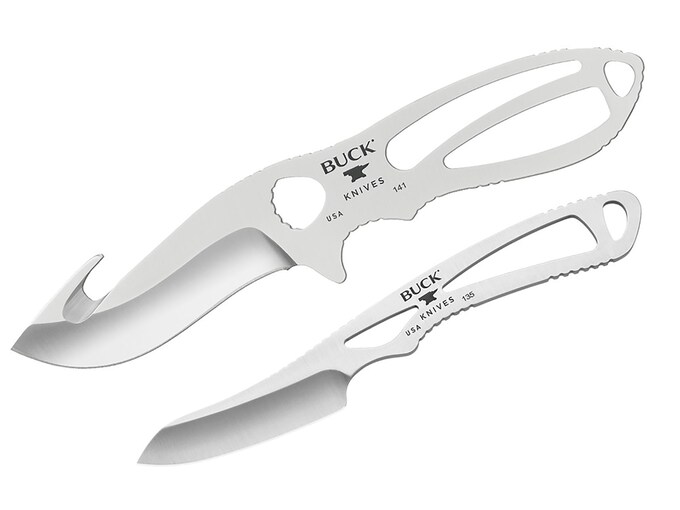 Buck 141 PakLite Trophy Kit Fixed Blade Knife Combo S30V SS Blades