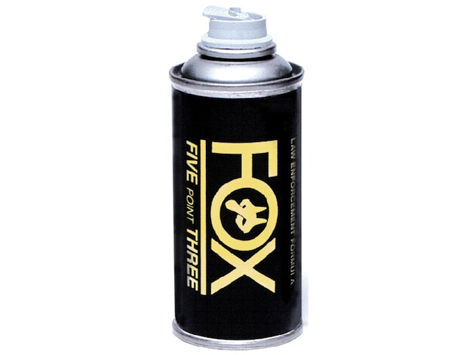Fox Labs Pepper Spray Lock-On Grenade 1.5oz Aerosol 2% OC UV Dye Black