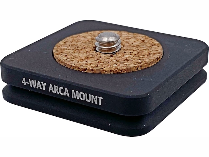 Gray Ops CNC 4-Way Arca Adapter Standard Cork