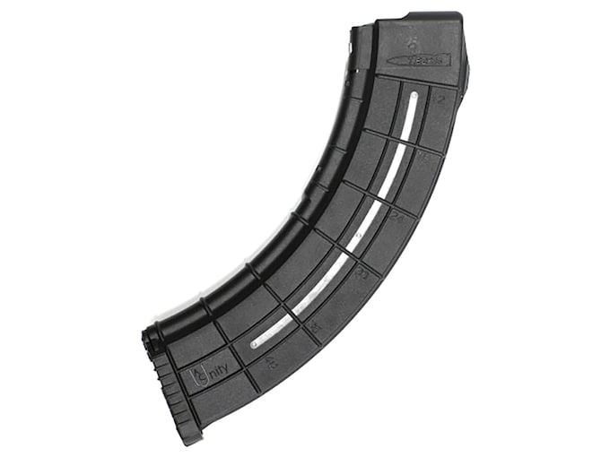 AC-Unity Mag AK-47 7.62x39mm 60-Round Quad Stack Polymer Black