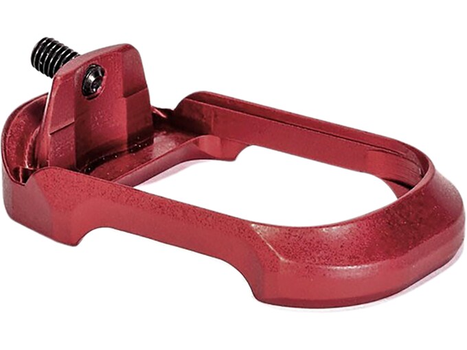 Polymer80 EDC Magwell PF320PTEX Grip Modules Aluminum Red