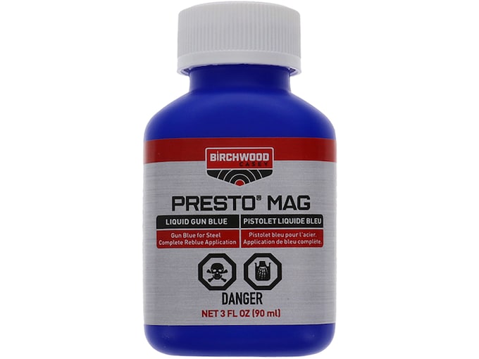 Birchwood Casey Presto Blue Mag Cold Gun Blue 3oz Liquid