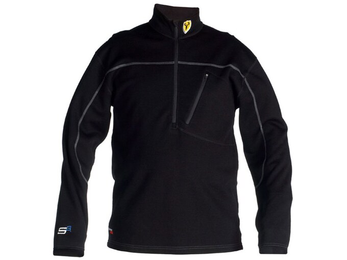 ScentBlocker Men's Expedition 1/4 Zip Base Layer Shirt Long Sleeve