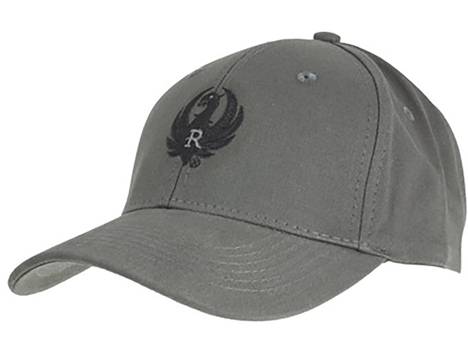 Ruger Logo Cap Cotton Black