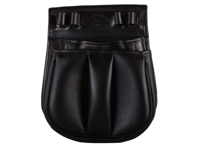 Galco Sporting Clays Shotgun Shell Pouch Leather Dark Havana