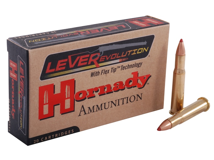 Hornady LEVERevolution Ammo 30-30 Winchester 160 Grain FTX Box of 20