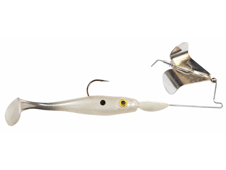 Big Bite Baits Suicide Buzzbait 3/8oz Silver Blade/Pearl