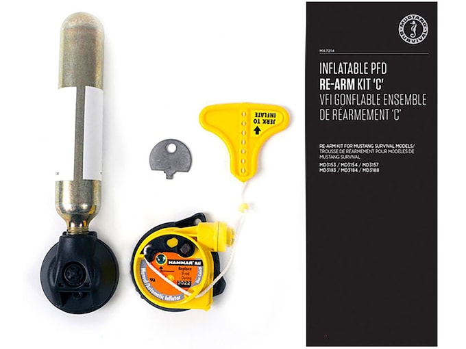 Mustang Survival Inflatable Life Jacket Re-Arm Kit C