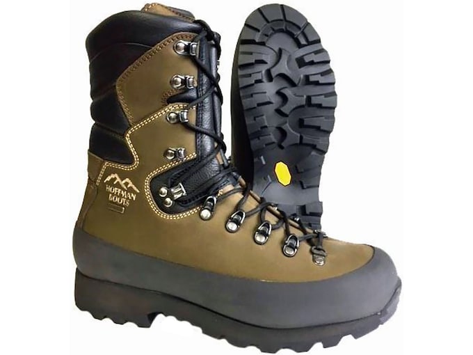 Hoffman Boots Explorer 8 Hunting Boots Leather Olive Men's 11.5 D