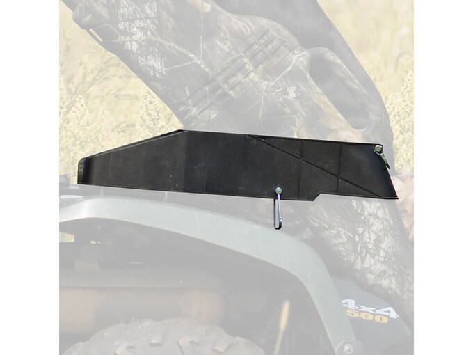 Kolpin ATV Gun Boot One Piece Bracket Black