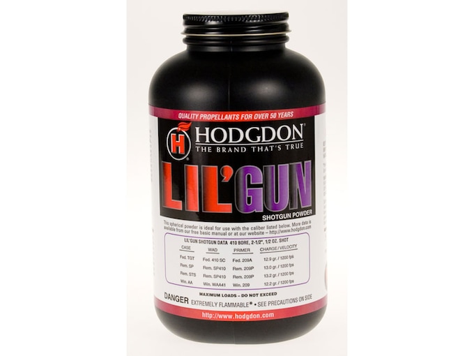 Hodgdon Lil' Gun Smokeless Gun Powder 4 lb