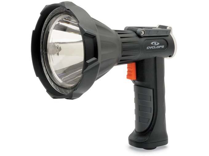 Cyclops Revo 1600 Spotlight Rechargeable 18650 Batteries Polymer Black