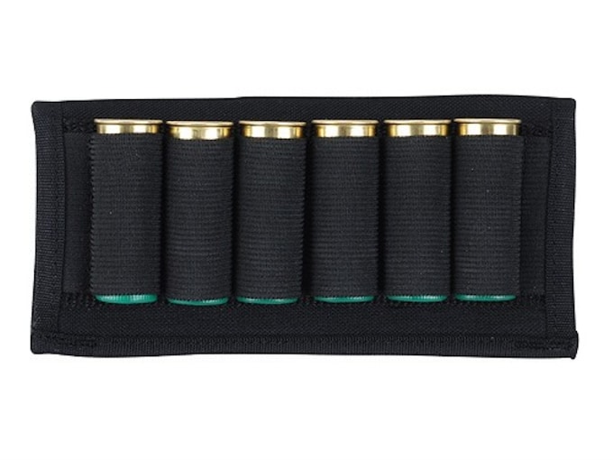 Uncle Mike's Belt Slide Shotshell Ammo Carrier 6-Round Nylon Black