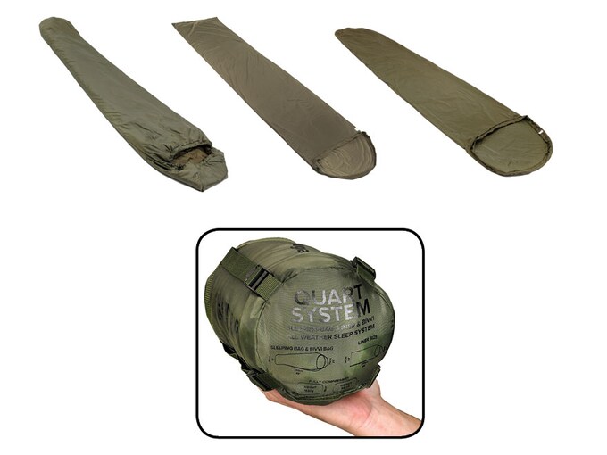 Snugpak Quart All Temperature Sleeping Bag System Nylon Olive Drab