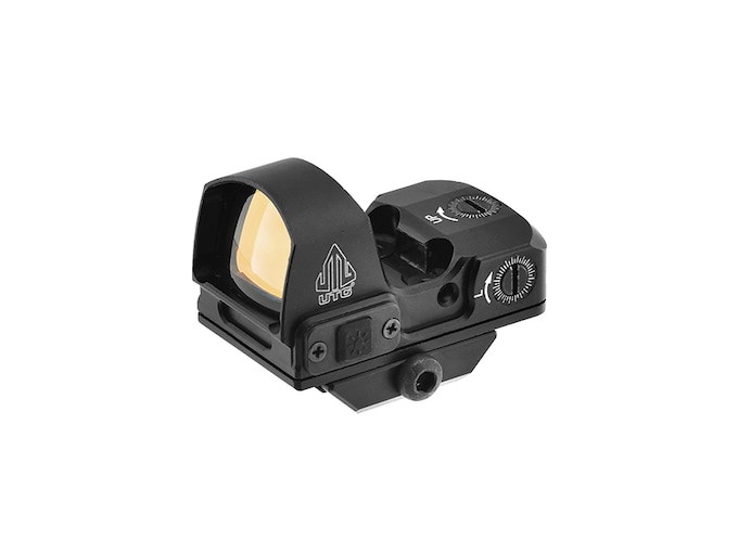 UTG Micro Reflex Red Dot Sight 4 MOA Adaptive Mounting Base Matte