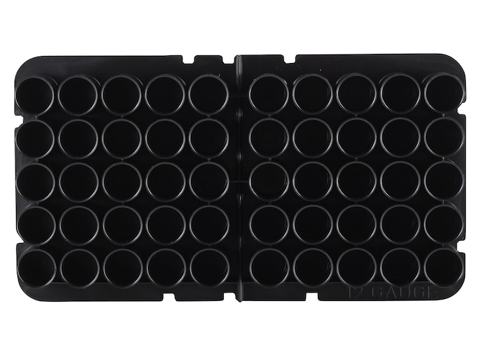 MTM Shotshell Tray 20 Ga 50-Round Plastic Black