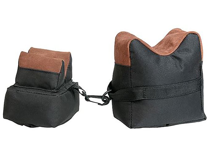 The Outdoor Connection 2 Piece Bench Shooting Rest Bag Filled Nylon
