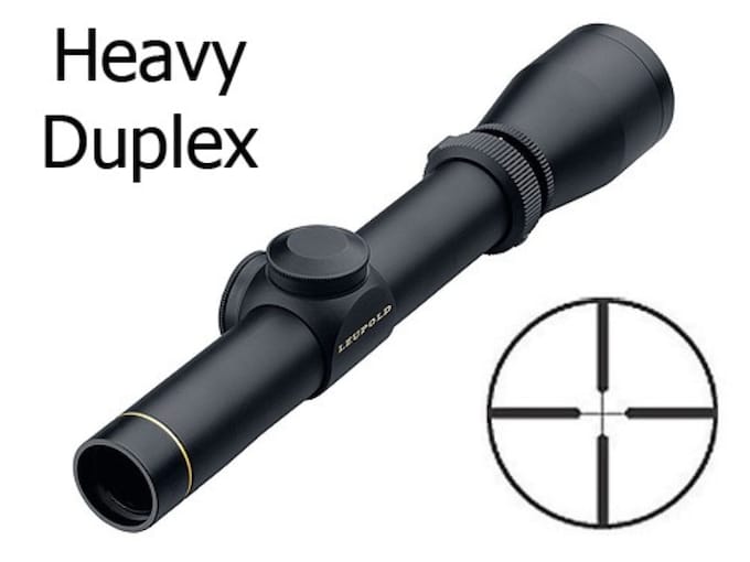 Leupold VX-I Shotgun Scope 1-4x 20mm Heavy Duplex Reticle Matte