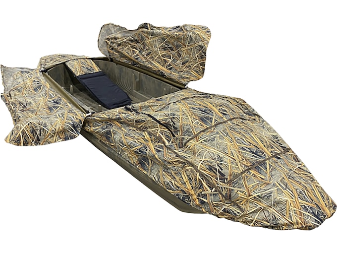 Beavertail Stealth 2000 Layout Boat Blind Nylon Karma Wetland Camo