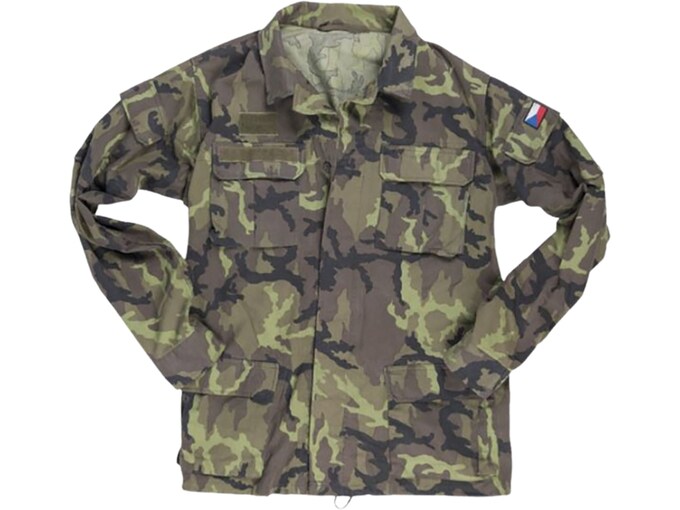 Military Surplus Czech M95 Field Jacket Grade 2 Camo XL