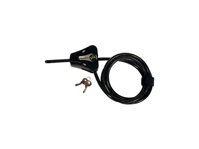 Primos Adjustable Game Camera Cable Lock Black