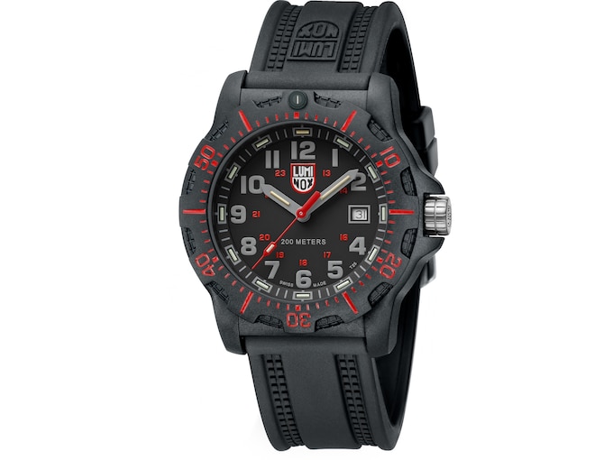 Luminox Black Ops Watch Carbon Compound/Rubber Red/Black