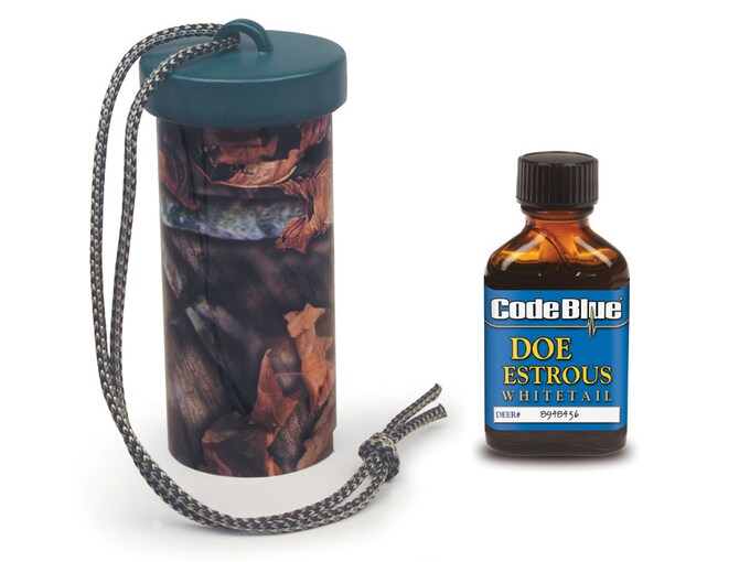Code Blue Drop Time Scent Dispenser Whitetail Estrous Urine 1oz