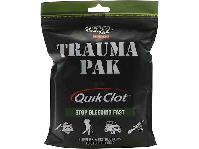 QuikClot Trauma Pak Emergency First Aid Kit