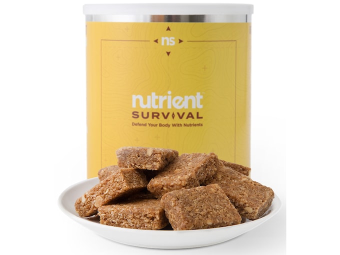 Nutrient Survival Peanut Butter Bar Meals Freeze Dried Food 10 Serving