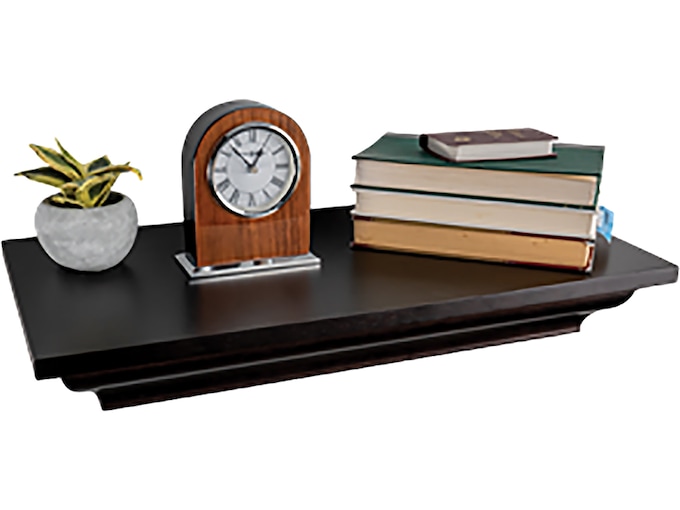 Lockdown Plain Sight Concealment Shelf Dark Walnut