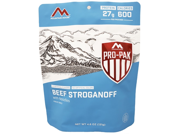 Mountain House Pro Pak Beef Stroganoff Freeze Dried Food