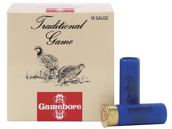 Kent Cartridge Gamebore Game Hunting Ammo 16 Ga 2-1/2 1oz #6 Shot Box