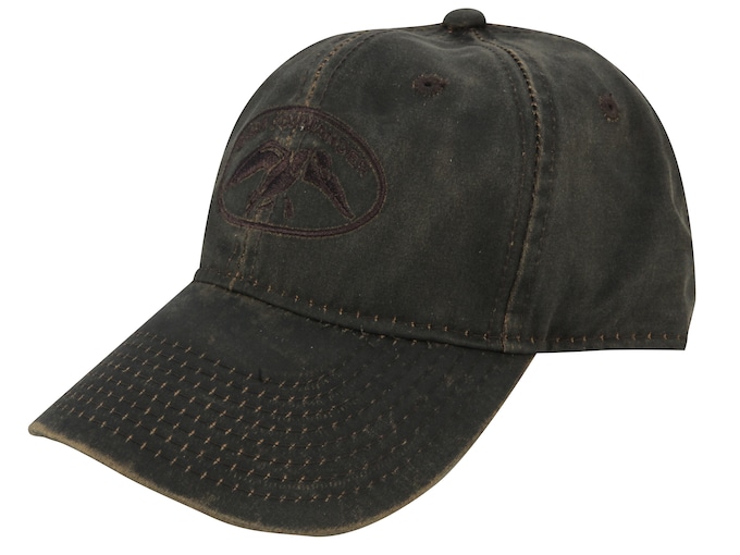 Duck Commander Waxed Cap Cotton Polyester Blend Brown