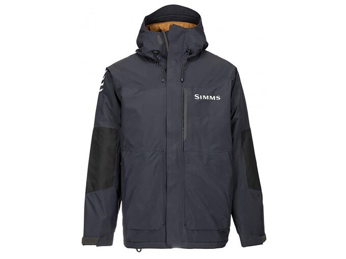 Simms Men's Challenger Insulated Rain Jacket Black XL
