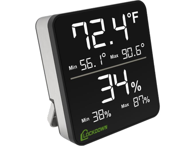 Lockdown Digital Hygrometer